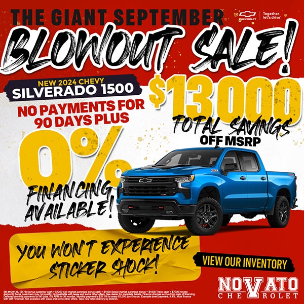 New and used Chevrolet Car Dealer | Novato Chevrolet